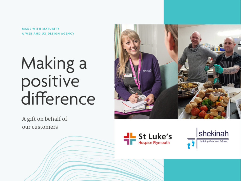 Making a positive difference - Made with Maturity