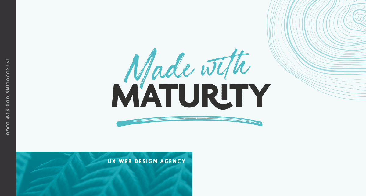 Our logo is changing - Made with Maturity